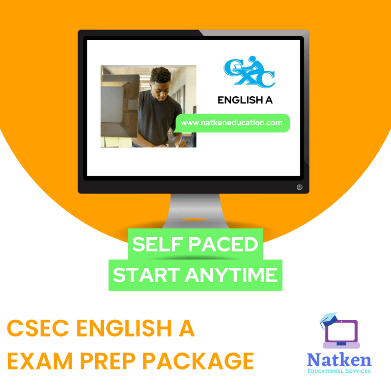 CSEC English A Exam Preparation Package – NATKEN EDUCATION