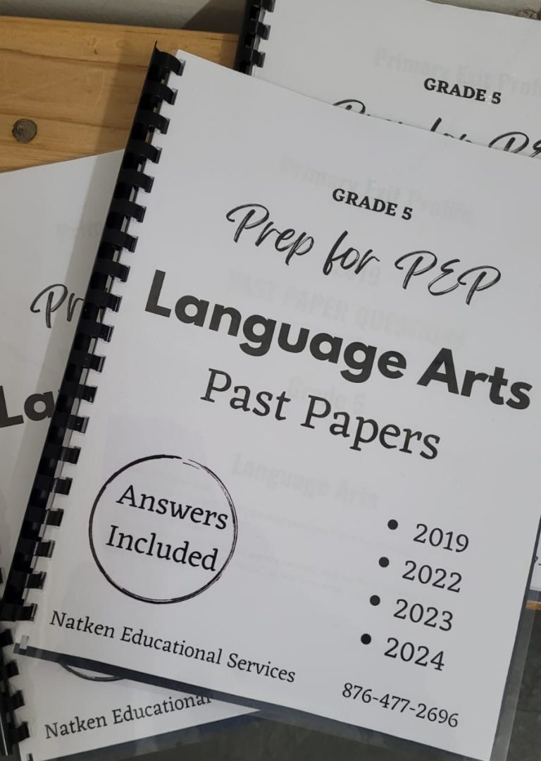GRADE 5 PEP PAST PAPER – LANGUAGE ARTS – NATKEN EDUCATION